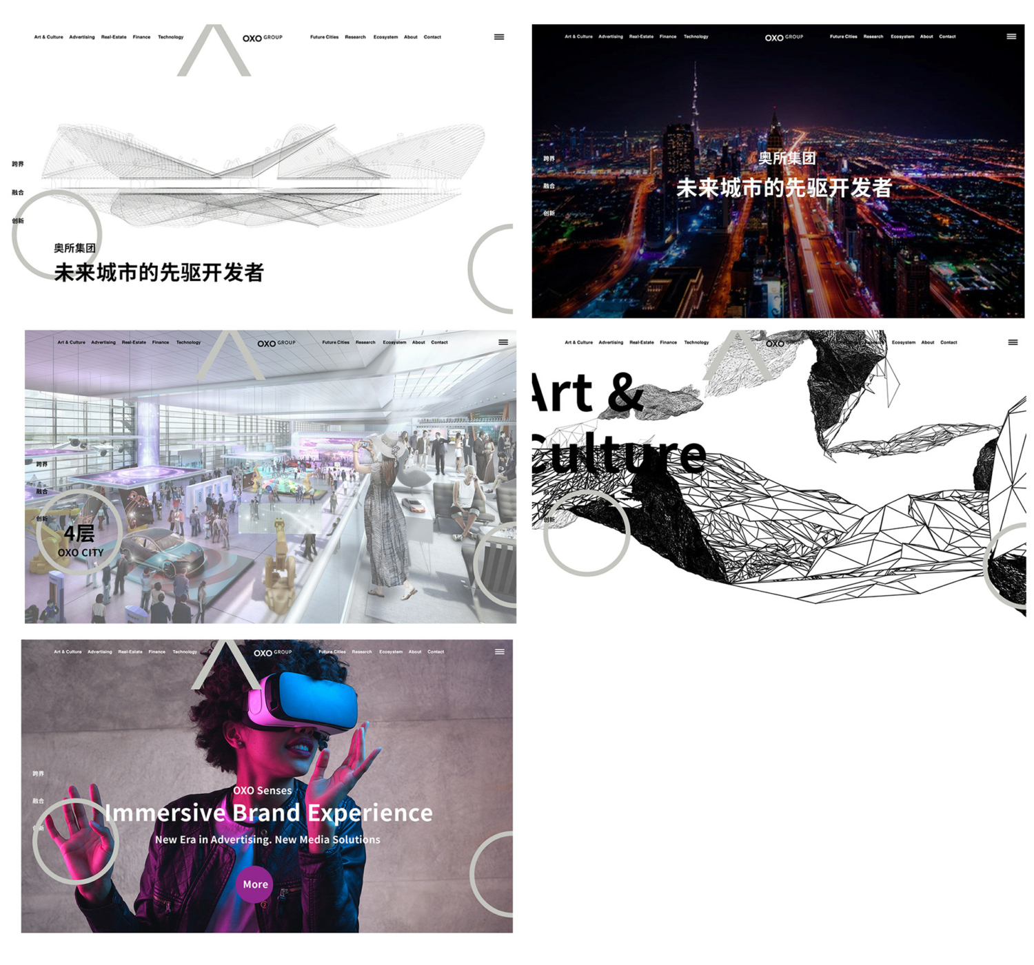 OXO Group Website Design & Development
