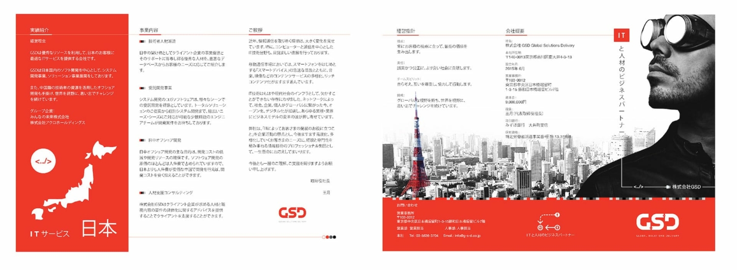 GSD Website, Logo and Visual Identity